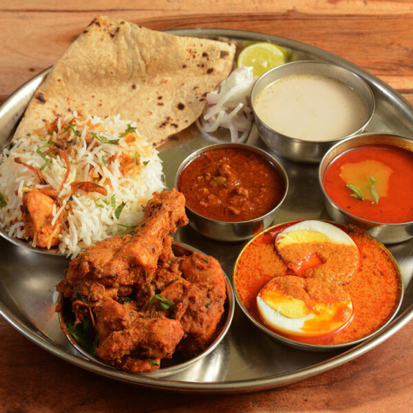 Chicken Thali - Vande Bharat